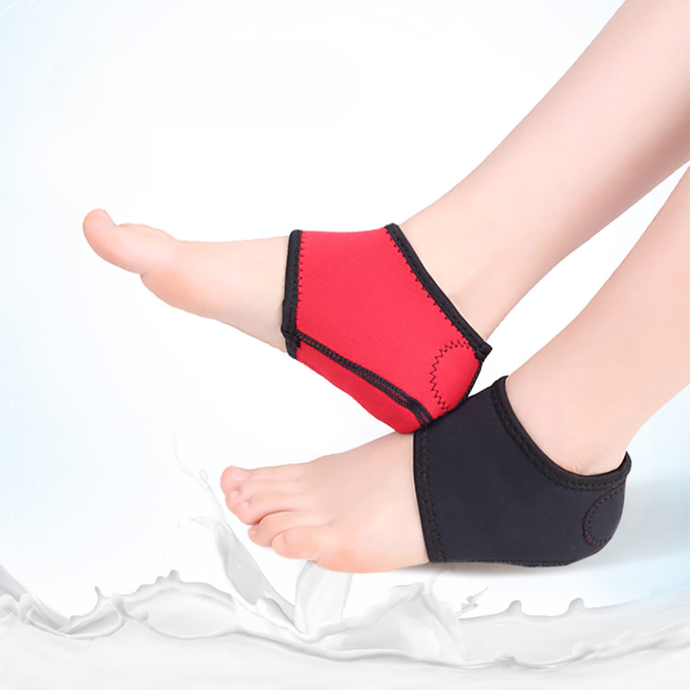 1pair Plantar Fasciitis Therapy Wrap Foot Heel Pads Pain Relief Sleeve ...