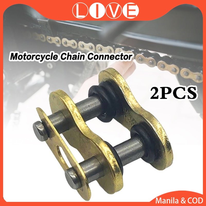 2pcs 520HV Chain Connector O Ring Master Link Heavy Duty Chain Lock for ...