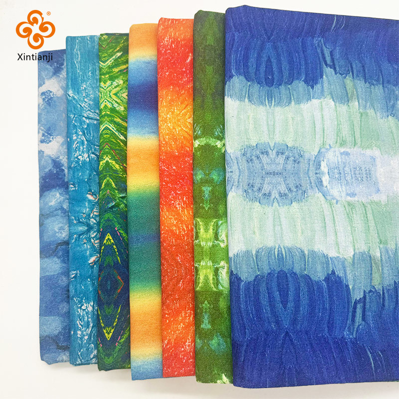 1 Meter Monet Oil Painting Style Encrypted Cotton and Linen Fabric ...