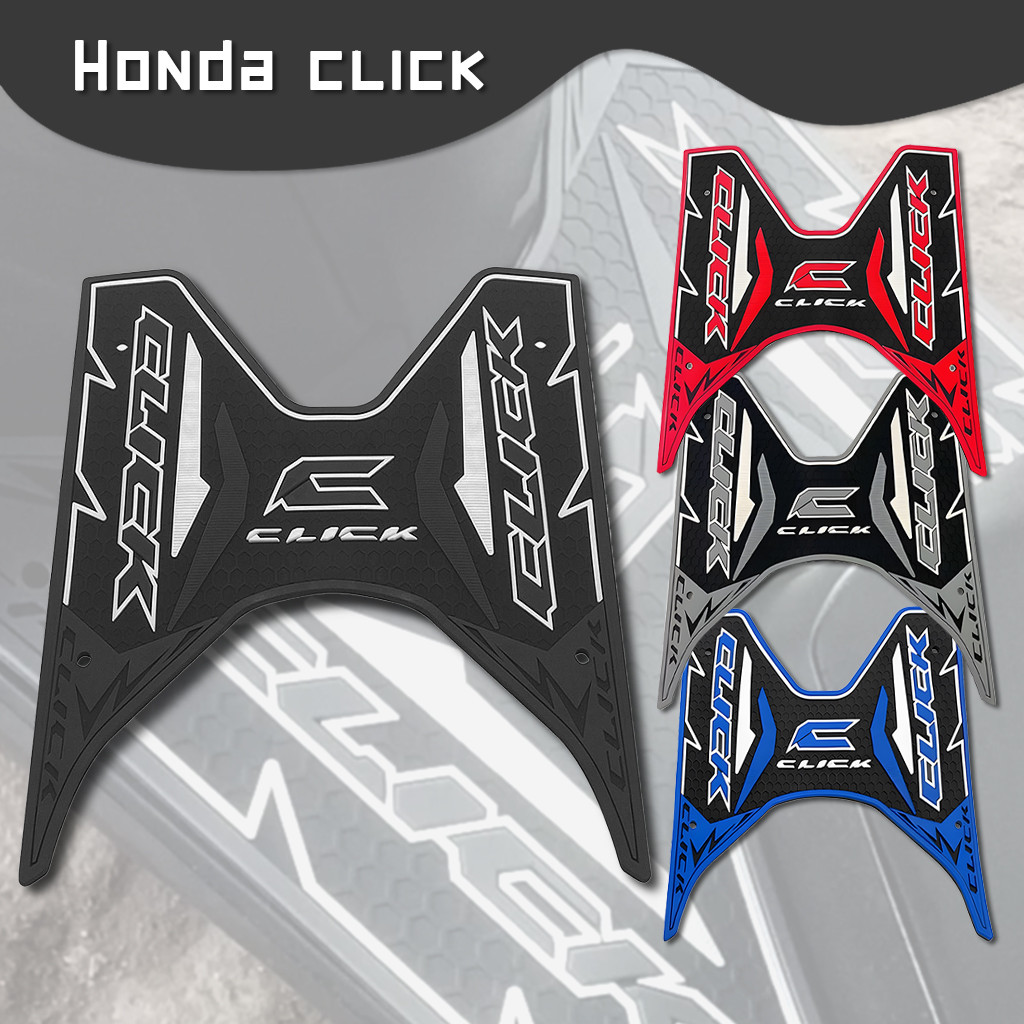 Motors Pure Rubber Footboard Matting For Honda Click V1 V2 125i 150 ...
