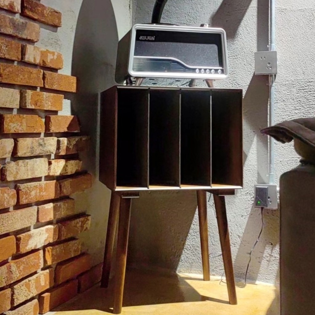 Gramophone Record Cabinet Storage Rack Speaker Phonograph Accessories ...