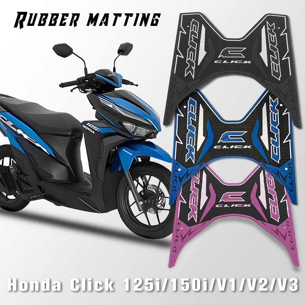Honda Click Rubber Footboard Matting With Bolts Made in Thailand For ...