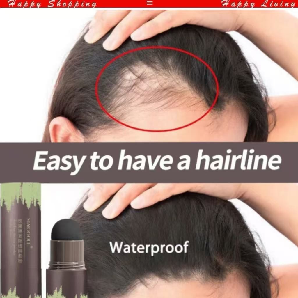 All-in-One Hairline Powder: Waterproof Eyebrow & Shade Powder - 3-in-1 ...