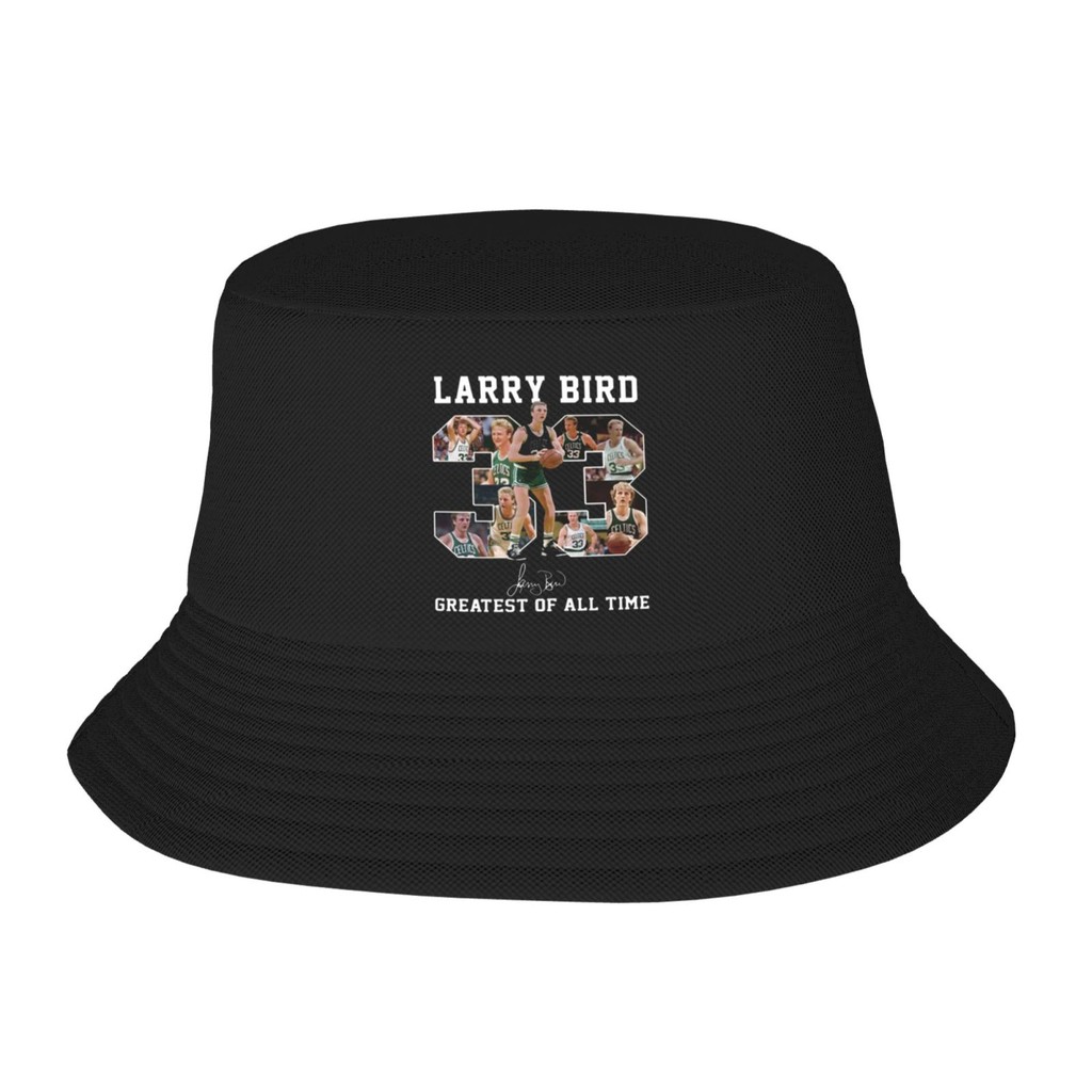 Larry Bird 33 Greatest Of All Time Fashion Diy Bucket Hat | Shopee ...
