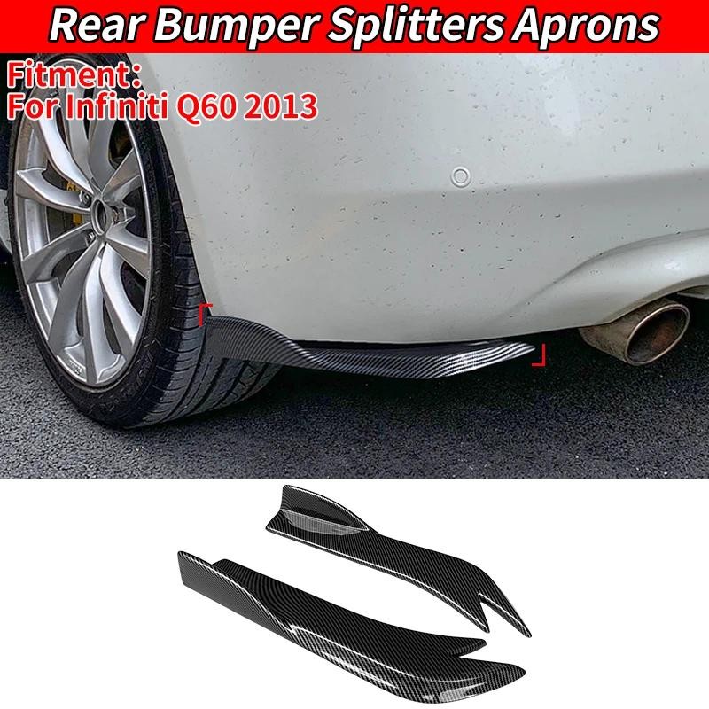 For Infiniti Q60 2013 Car Rear Bumper Spoiler Lip Wing Trim Protection ...