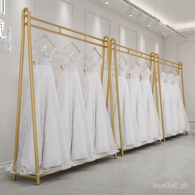 Wedding Display Stand Floor Clothes Rack Wedding Shop Clothes Rack ...