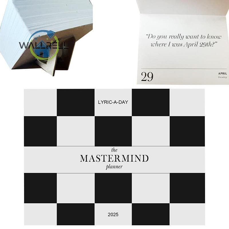 Wallrell> Funny Desk Calendar 2025 Desktop Calendar Daily New Year ...