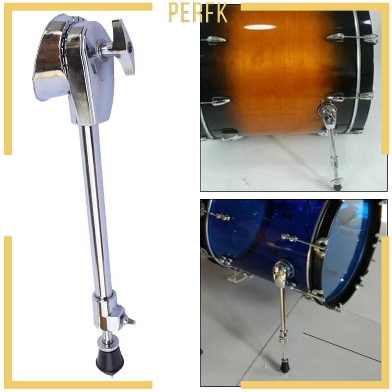 [Perfk] Metal Bass Drum Legs Heavy Duty Drum Bracket Drum Feet Hardware ...