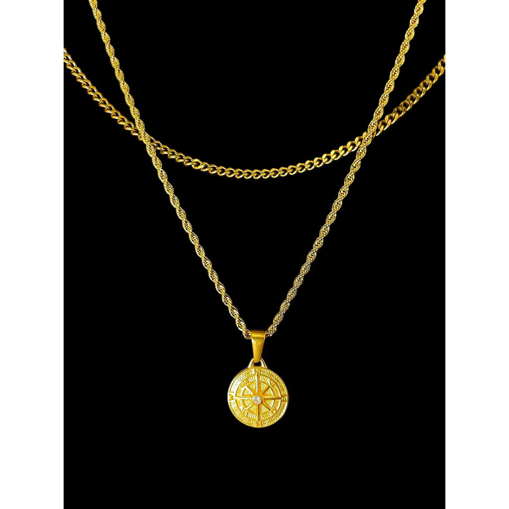 North Star Compass (Gold) | Shopee Philippines