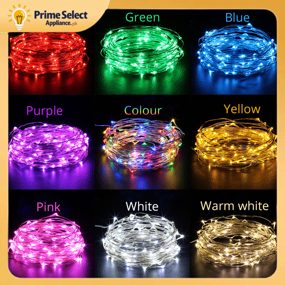 2M/3M/5M/10M Rainbow LED Strip Lights | USB/Battery Operated Fairy ...