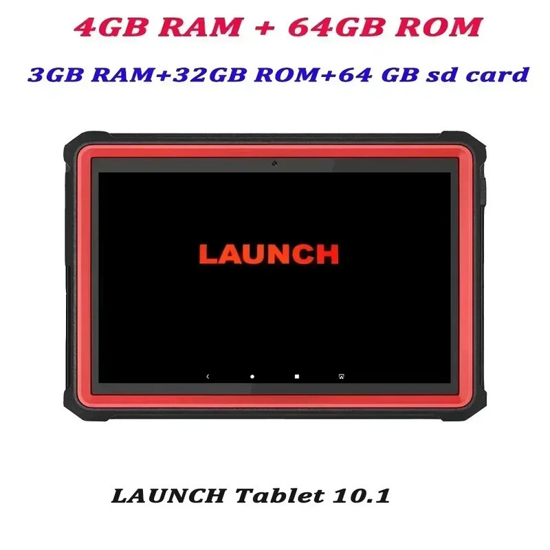 Launch Tablet 10.1 3GB RAM 4GB RAM for Launch X431 Android Bluetooth ...