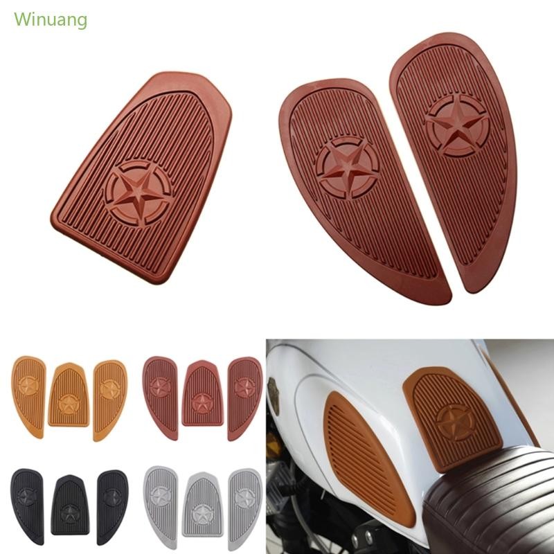 Winu Motorcycle Tank Stickers Protectors Universal Motorcycle Tank Pad ...