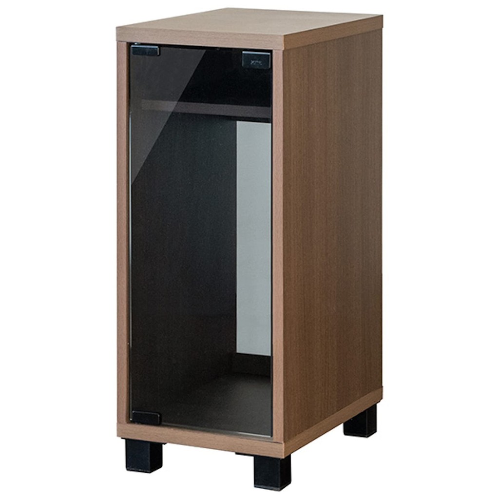 Miyatake Seisakujyo REGABO Game Rack, PS5 Compatible, Width 25 x Depth 35 x Height 63 cm, Glass ...