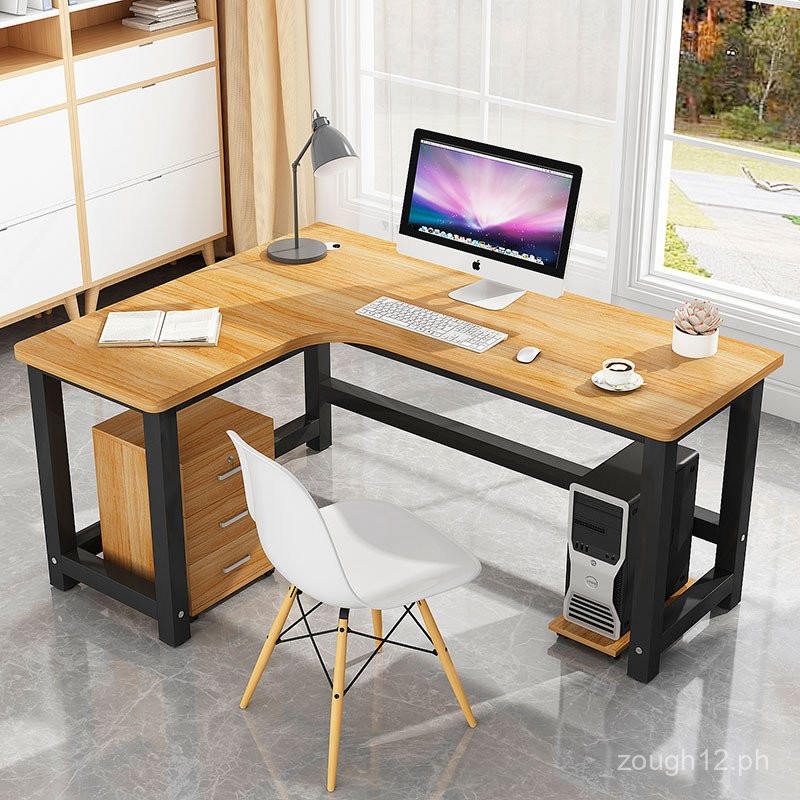 Desktop Computer Desk Solid Wood Home Bedroom Gaming Study Writing l ...