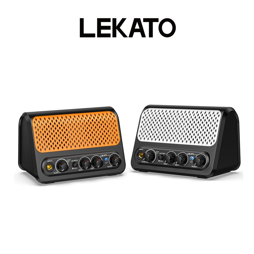 LEKATO Mini 10W Electric Guitar Amplifier Guitar Amp Built-In 2 ...