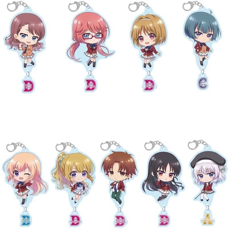 Classroom of the Elite keychain acrylic Same style peripheral ...