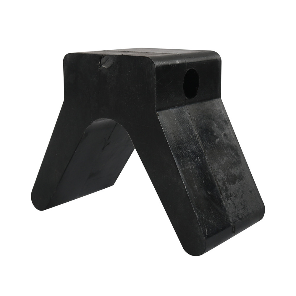 2 Inch V-Style Rubber Boat Bow Stop Trailer Stopper Non Marking for ...