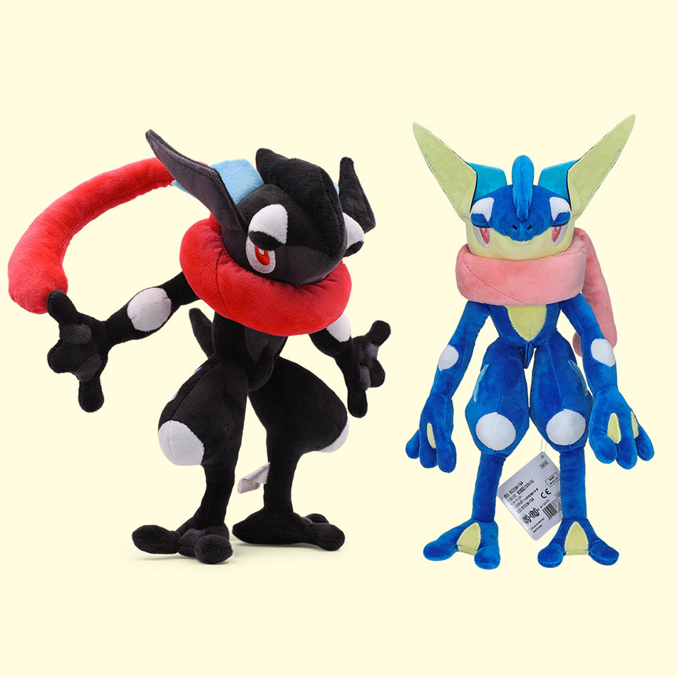 28-33cm Anime Pokemon Figure Greninja Frogadier Pokémon Plush Toys Doll ...