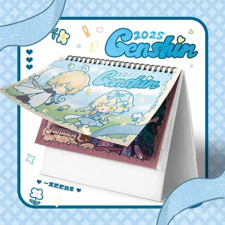 2025 Anime Game Genshin Impact Xiao Venti Tartaglia Cosplay Desk ...