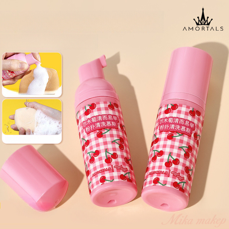 AMORTALS Powder Puff Cleaner Does Not Damage The Bristles Of Makeup ...