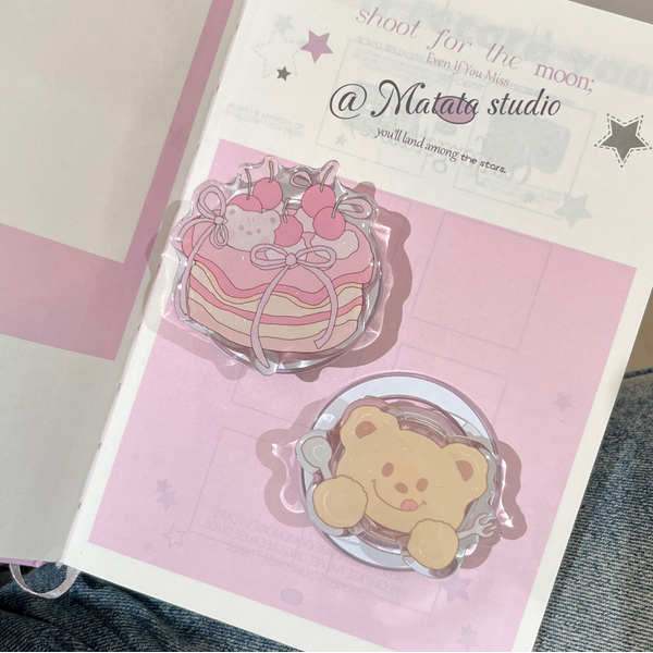 pop socket magsafe popsocket Matata's original cute bear airbag ...