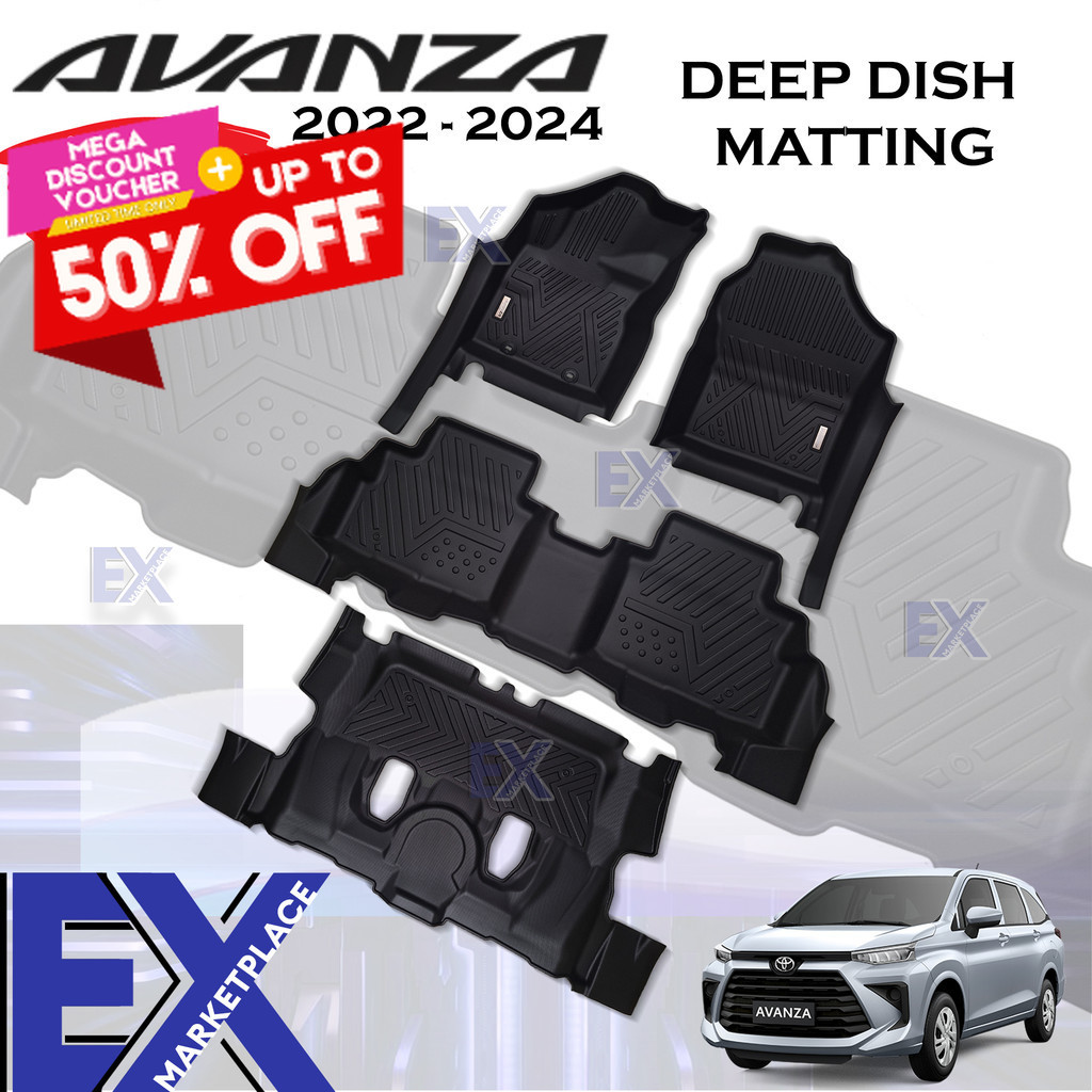 Toyota Avanza | Veloz 2022 to 2025 7D EXCELLENT FULLY EXTENDED Deep ...