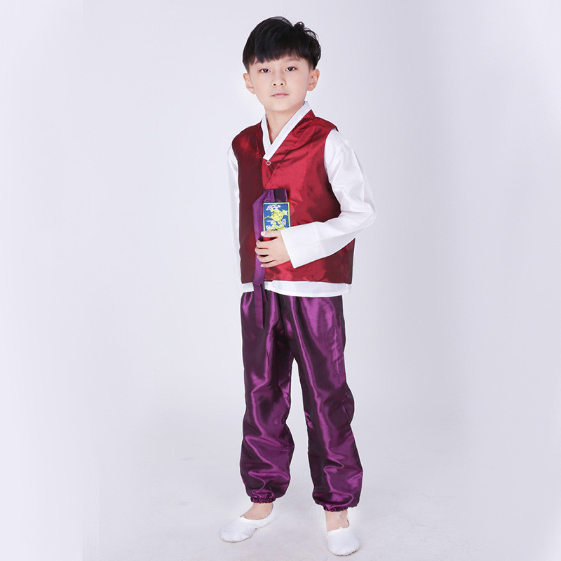 Traditional Korean Hanbok costume for kids edition clothing children's ...