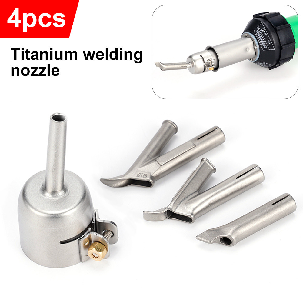 Quick welding hot air gun, welding torch nozzle, titanium alloy plastic ...