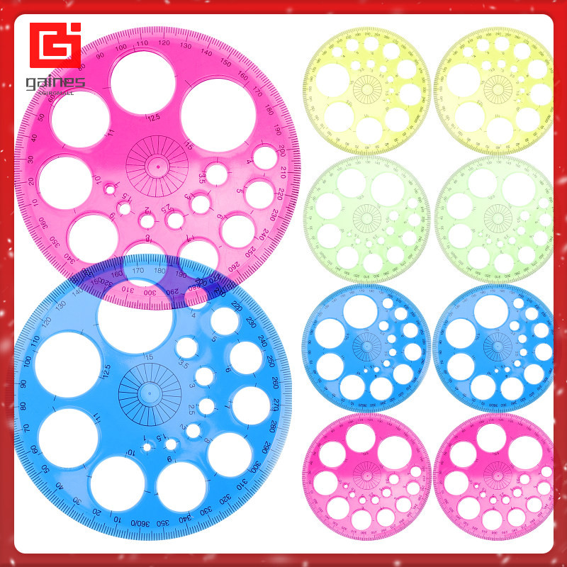 Helix Protractor Rotary Tool Ruler Plastic Drawing Office Student ...