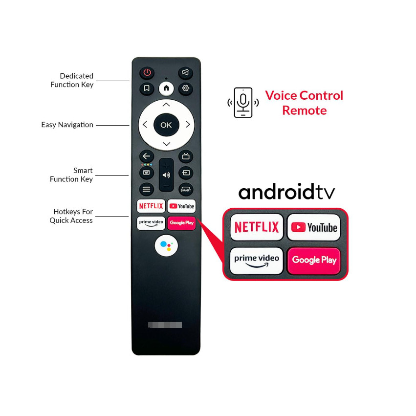 THOMSON Voice control Tv magic remote Shop pensonic tv remote MAGNIFIQ ...