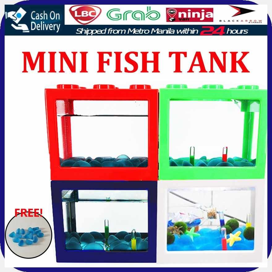 Mini|XT,Fish&uR}Tank#a]Building.S]Block.A]Fish/o^Cylinder/n^Aquarium/Qx ...