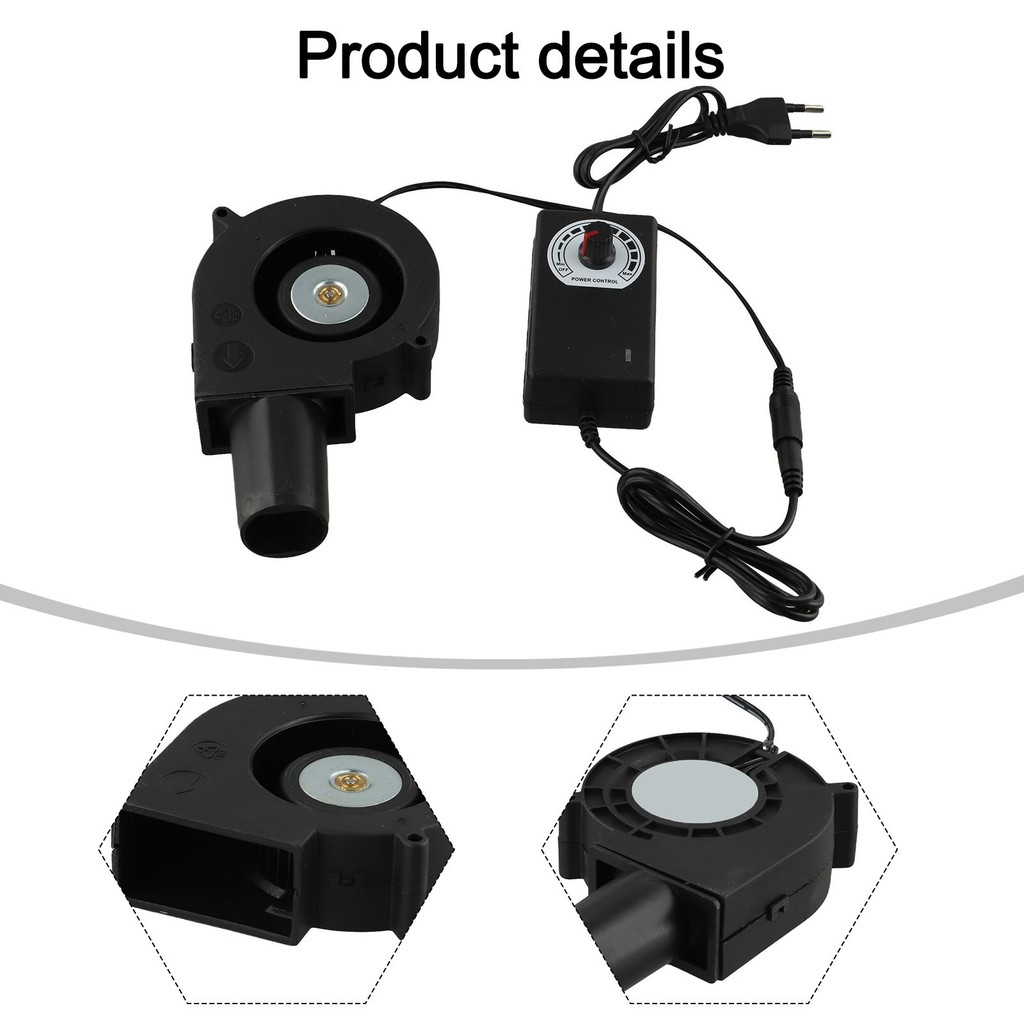 Adjustable Blower Fan for BBQ Heater Blower Air Blower Cooking Portable ...