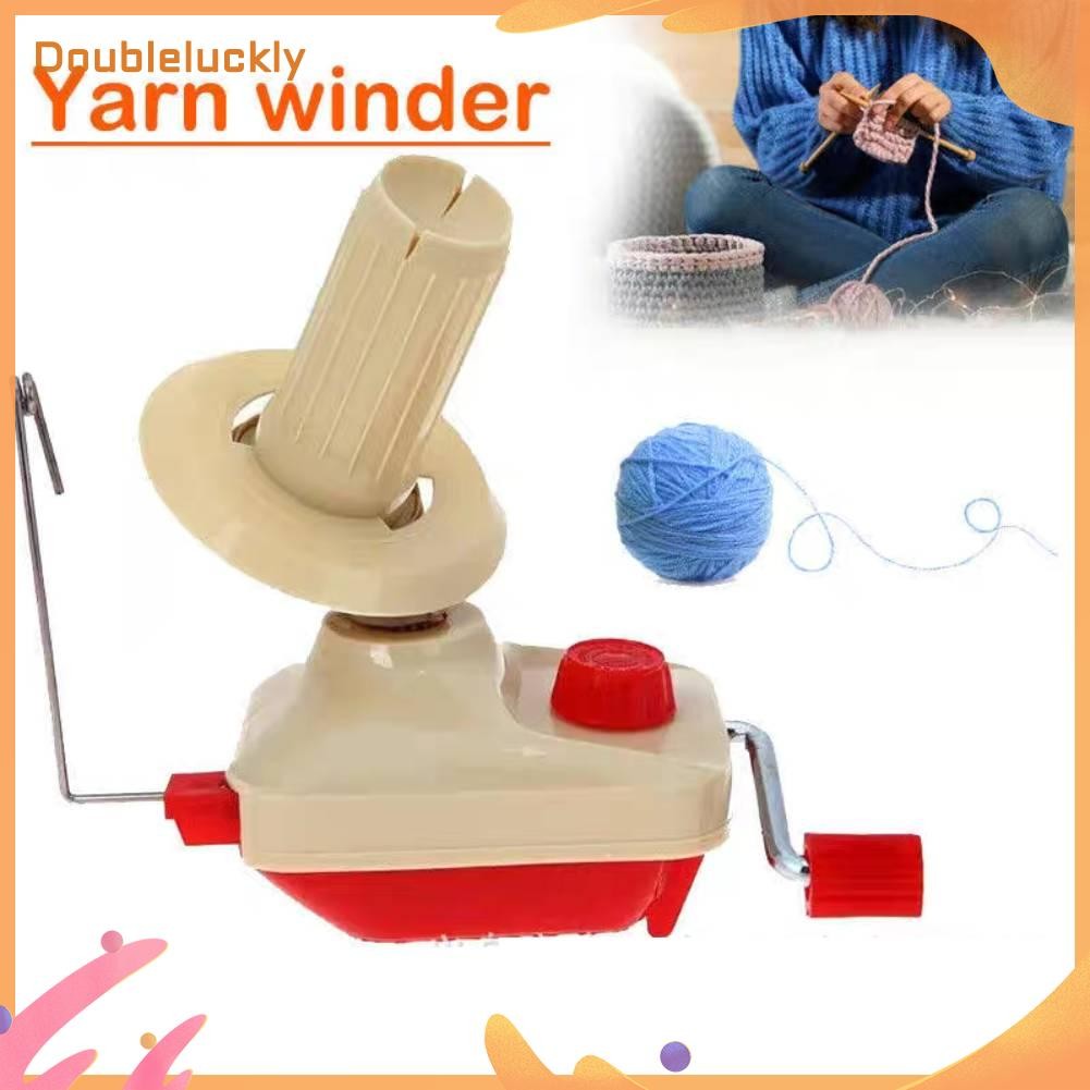 DIY Hand Operated Yarn Winder Sewing Making Thread Winding Machine ...