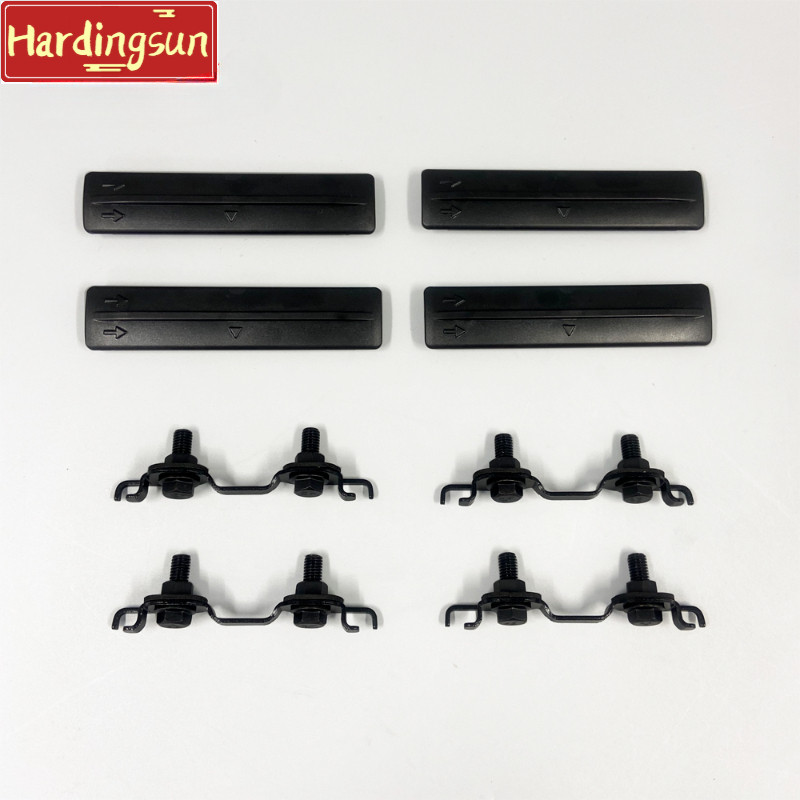 4 Sets Roof Drip Side Finish Moulding Joint Cover for Toyota Rav4 ...