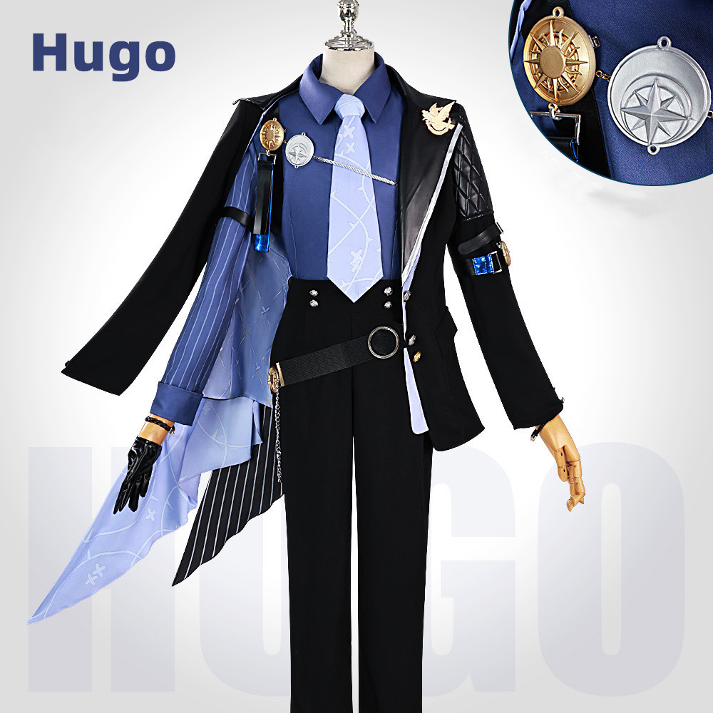 WUDU Zenless Zone Zero Hugo Vlad Cos Costume Game Men Cosplay Costumes ...