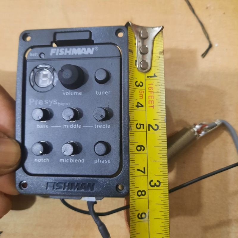 ARDHIANTOSHOP Preamp fishman EQ blend/Equalizer fishman 301/presys+ 201 ...
