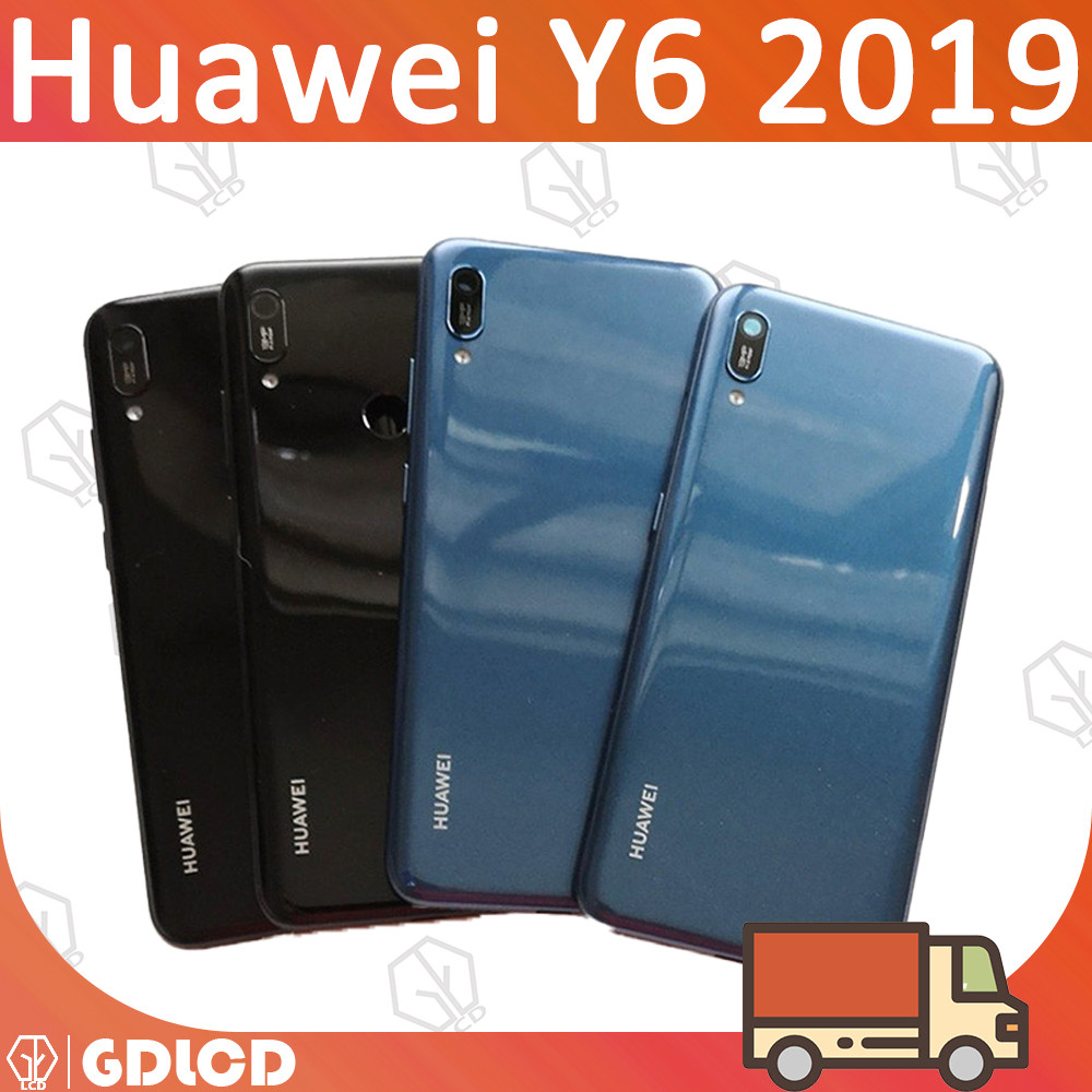 Huawei Y6 2019 Y6 Prime 2019 Y6 Pro 2019 Back Battery Cover 6.1 inch ...