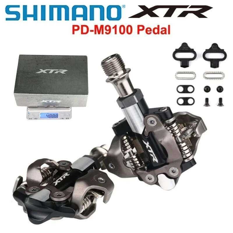 SHIMANO XTR PD-M9100 Double-Sided Pedals for Cross Country Ride Race ...
