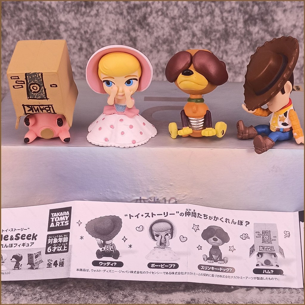 sy 4pcs Toy Story Action Figure Woody Shepherdess Slinky Dog Model ...