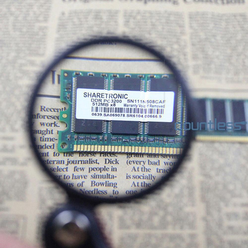 5X Letter Mini Pocket Magnifier Monocle Foldable Reading Magnifying ...