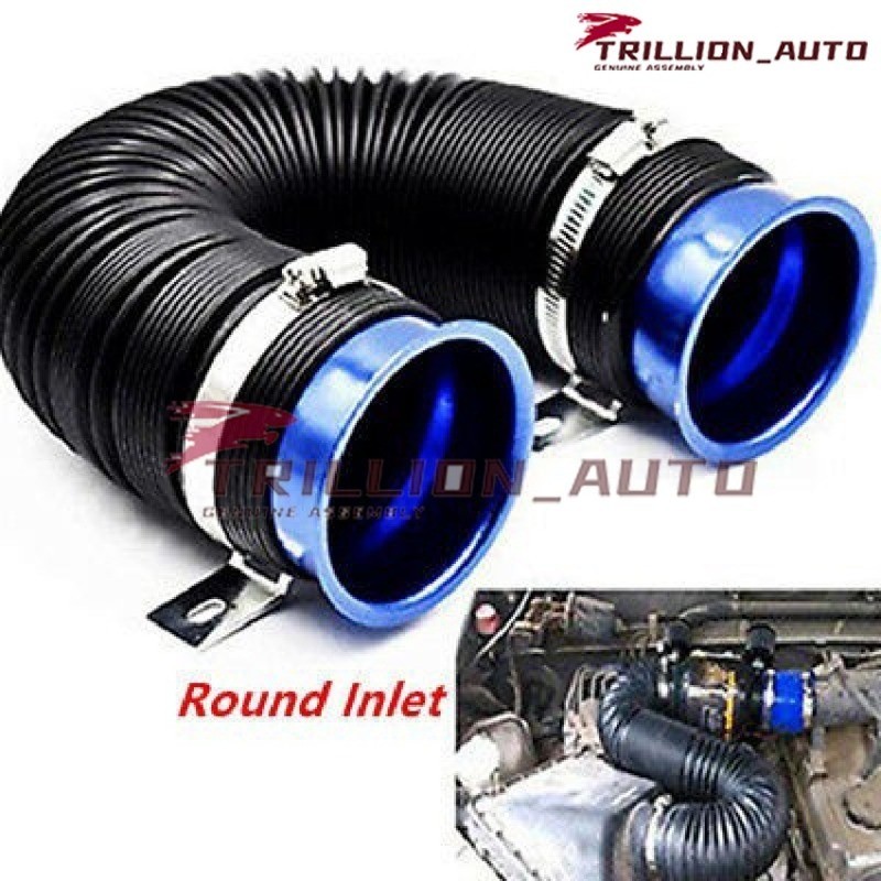 Universal 77mm Car Cold Air Intake Expansion Hose For All Vehicles With ...