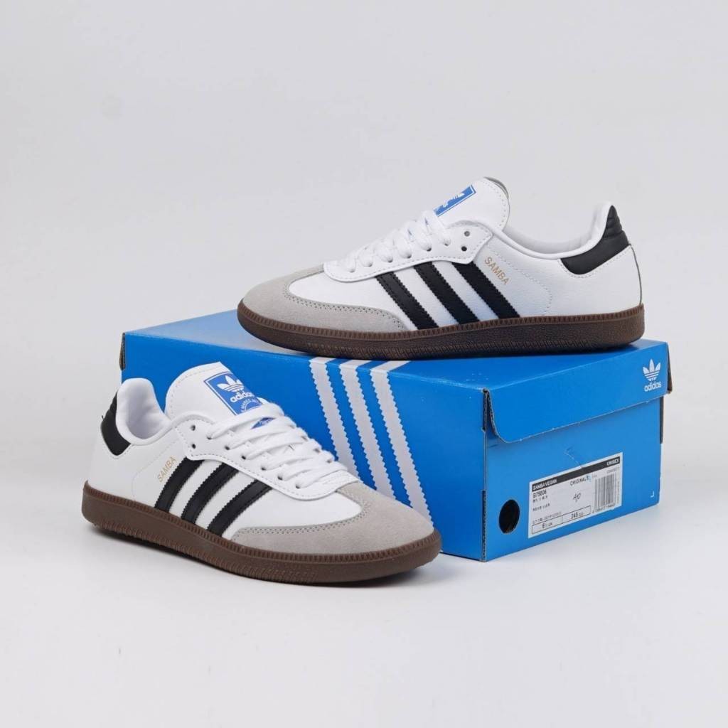 Smooth Adidas Samba OG White Gum Shoes Original Authentic Trending ...