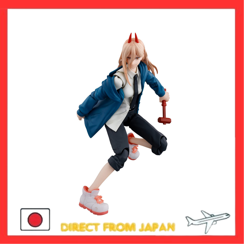 TAMASHII NATIONS S.H.Figuarts Chainsaw Man Power Approx. 145mm PVC&ABS ...