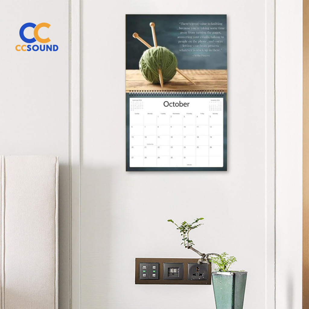 Knitting Calendar 2025 Knitting Inspiration Planner 2025 Knitting ...