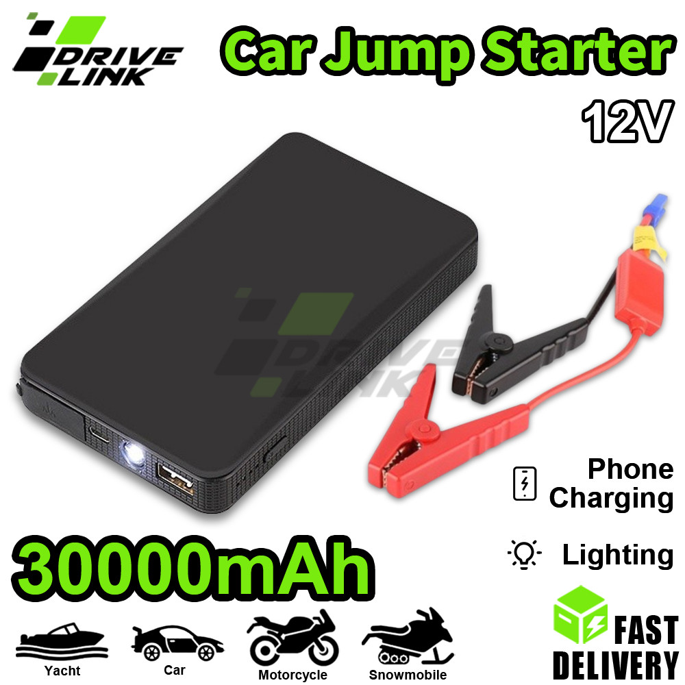 Sypom Car Jump Starter Car Jump Starter Leather Texture Shell PD100W ...