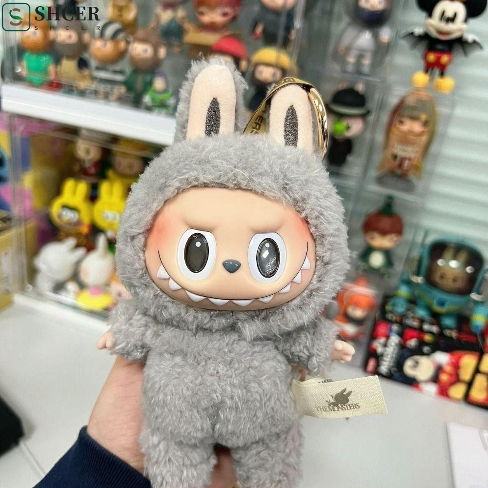 SHCER Labubu Stuffed Doll Figurine, Plush Action Figure|Vinyl Face ...