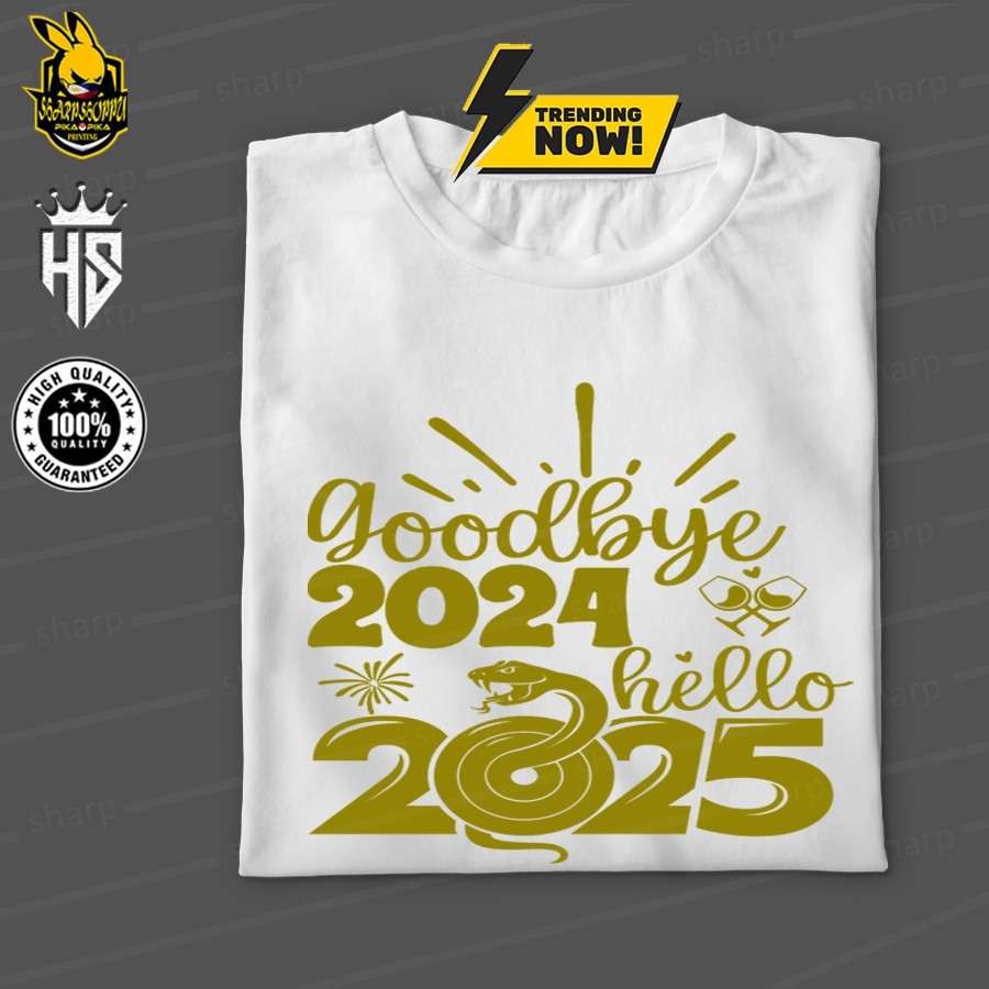 COD Hello Welcome 2025 Goodbye 2024 YEAR OF THE SNAKE SHIRT UNISEX FOR ...
