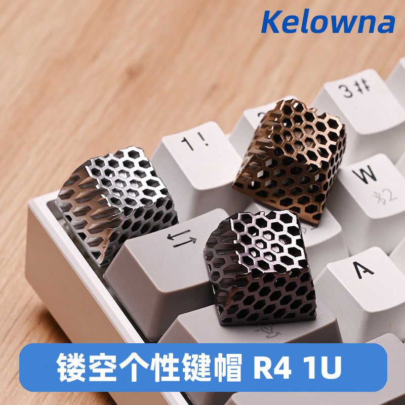 1 Keys Hollow out Translucent Personalized Keycaps Custom Handmade DIY ...