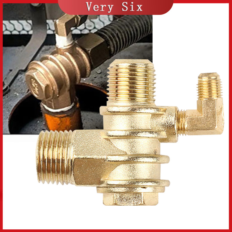 3-Port Check Valve One Way Male-Threaded Air Compressors Check Valve 20 ...