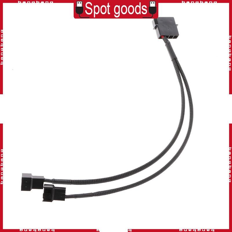 Bang 4-Pin Molex Male to 3-Pin 4-Pin Connector Adapter Cable For ...